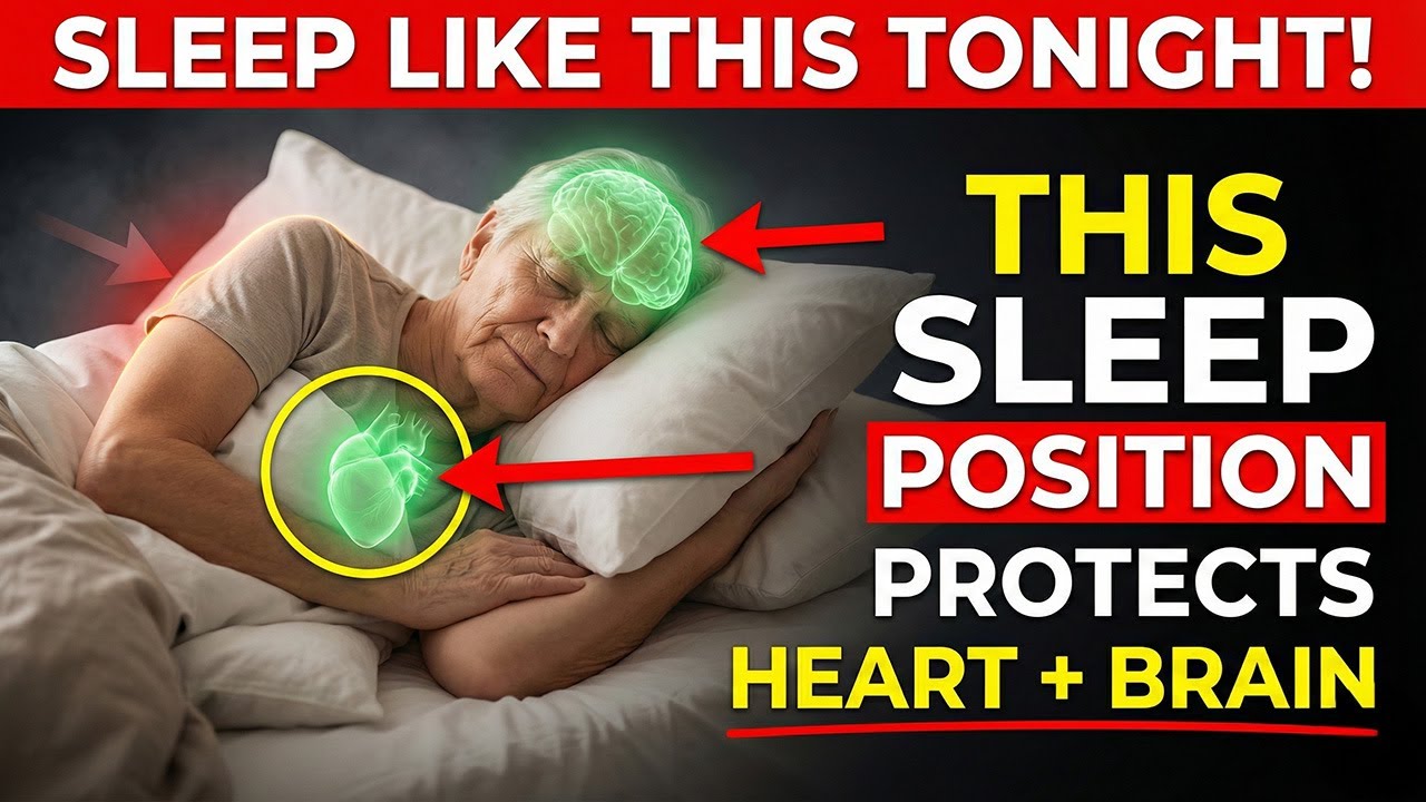 Seniors, This Sleeping Position Protects Your Heart and Brain Overnight ...