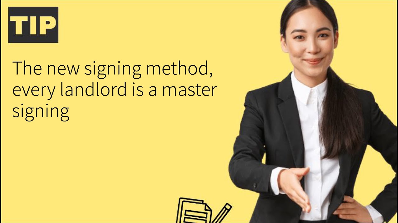 A new way to sign leases. Every landlord can be a pro. - YouTube