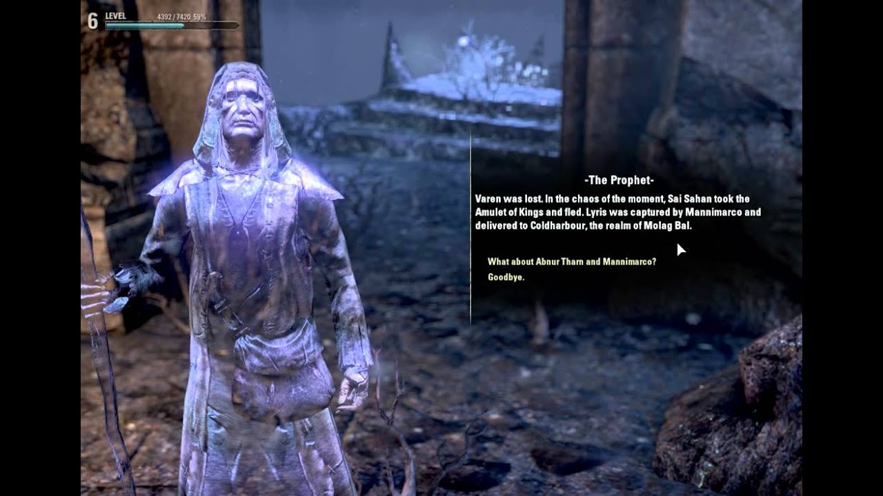 The Elder Scrolls Online Varen Aquilarios story - YouTube
