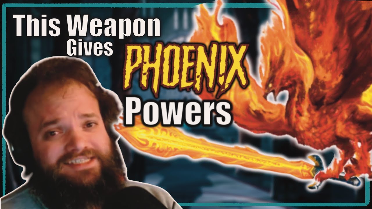 A Legendary Phoenix Blade for D&D | Cinder Reviews - YouTube