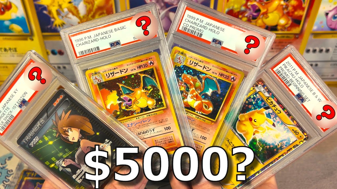 PSA Japan Grades Like This? - $5,000 Pokémon PSA Return - Vintage and ...