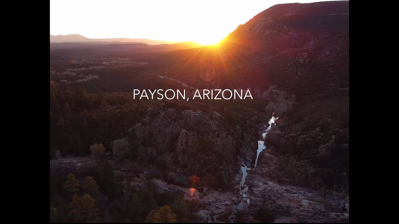 Payson, Arizona Town Reel 4k Drone Footage - YouTube