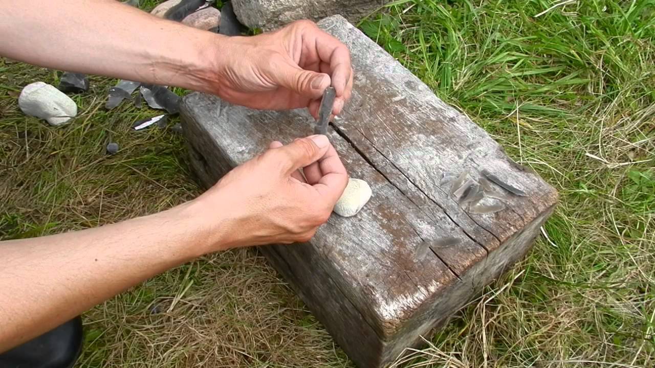 Microblade Microburin Microlith - YouTube