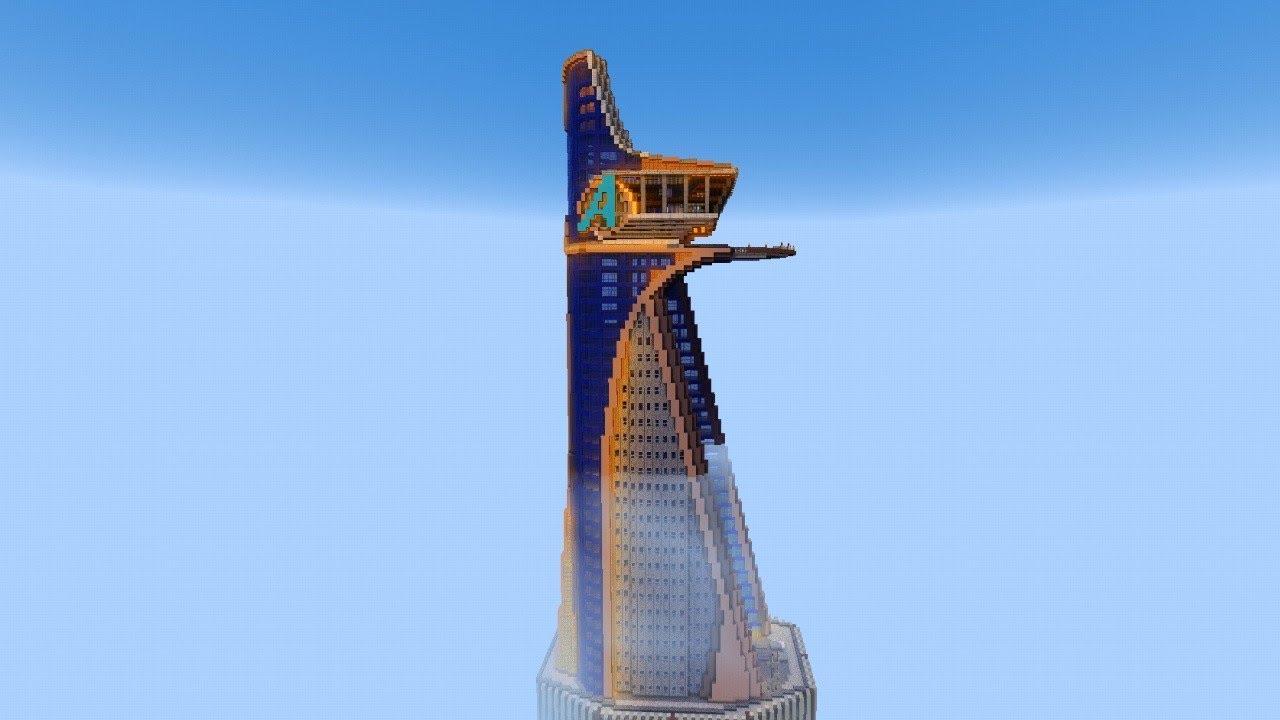 LA MEJOR CONSTRUCCIÓN de TORRE DE LOS VENGADORES|CONTRUCCIONES ÉPICAS ...