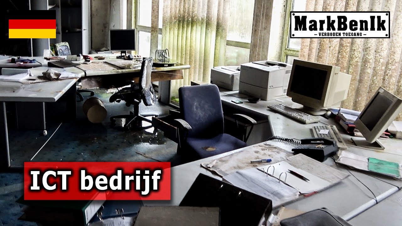 Computer bedrijf vol met Spullen - YouTube