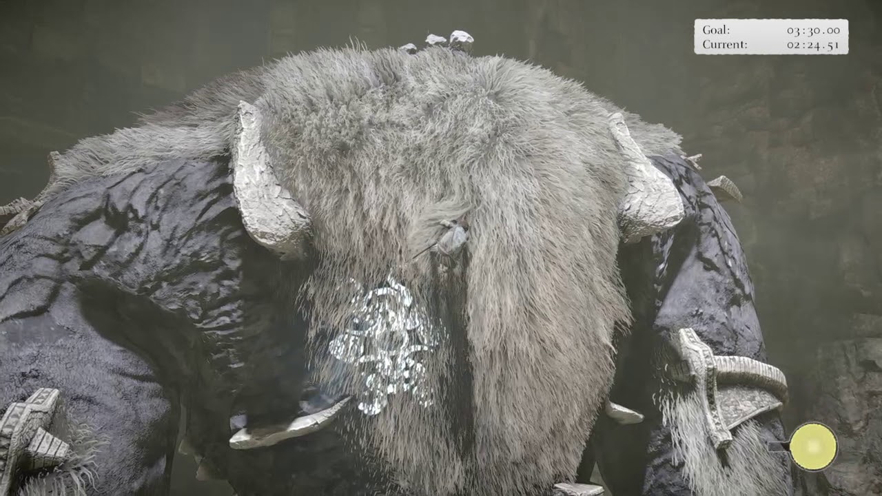 SHADOW OF THE COLOSSUS Time Attack Mode 08 The Mask of strength - YouTube