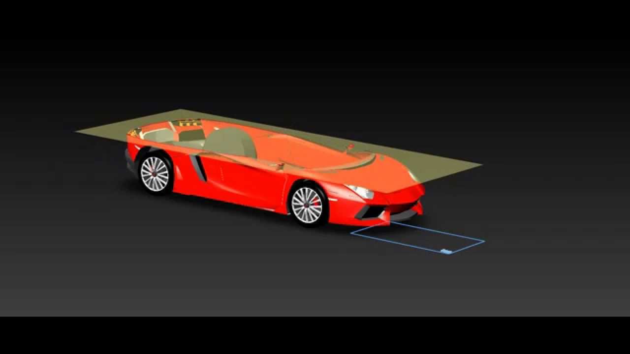 solidworks lamborghini aventador design - YouTube