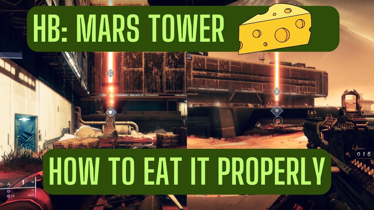 Destiny 2 - Tower Cheese Guide - Heist Battleground: Mars GM NIghtfall ...