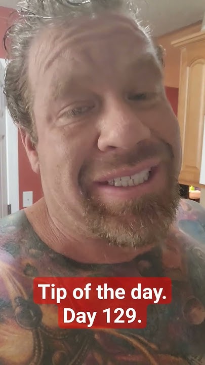 Tip of the day. Day 129. - YouTube