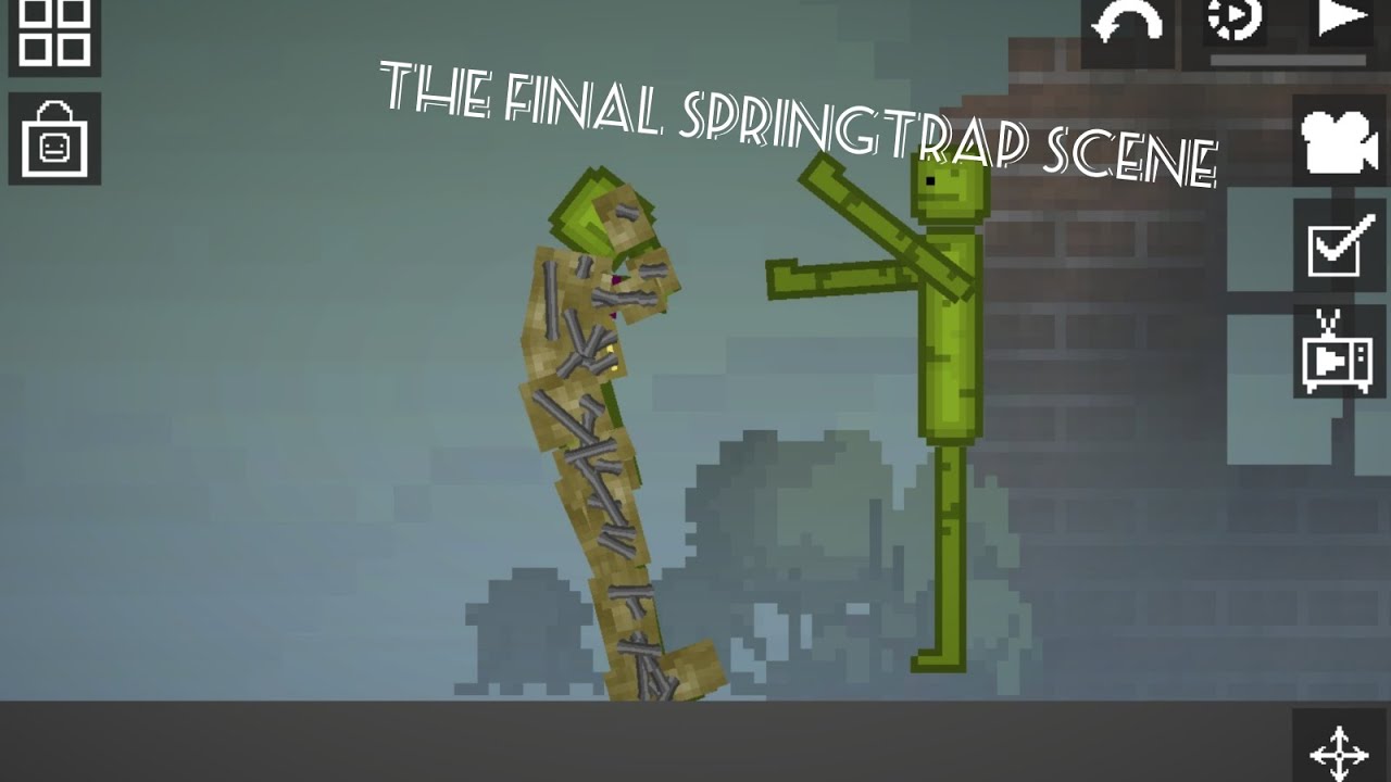 Melon Sandbox the Final Spring Trap Scene pt 3 #gaming #melonplay # ...