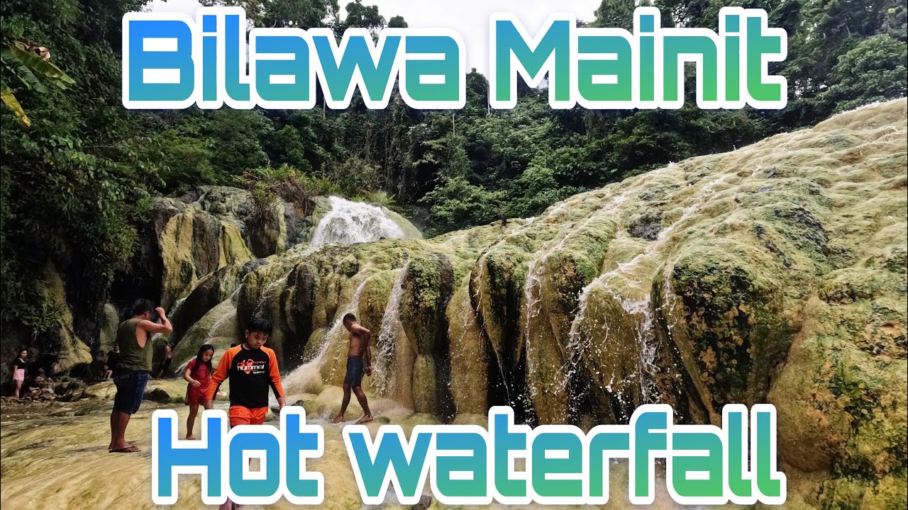 Bilawa Mainit Hot Waterfall - YouTube