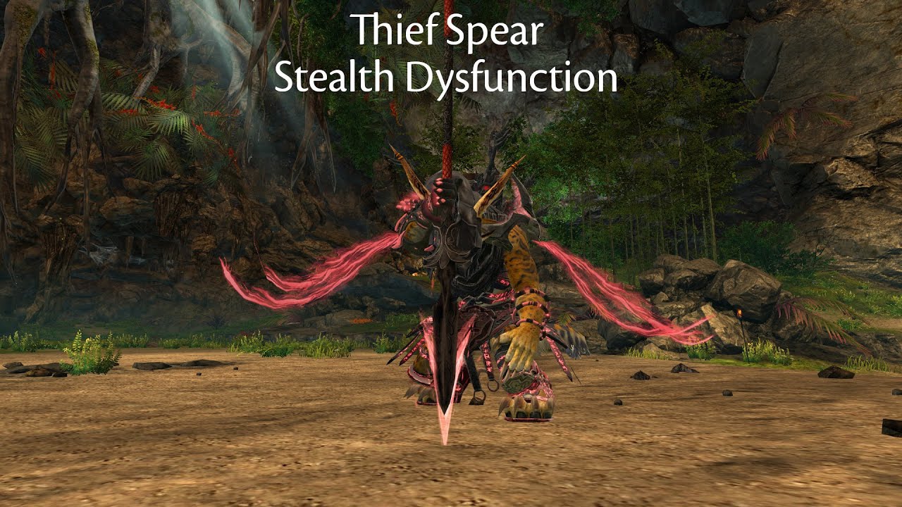 GW2 | [FIXED] Thief Spear Stealth Dysfunction - YouTube