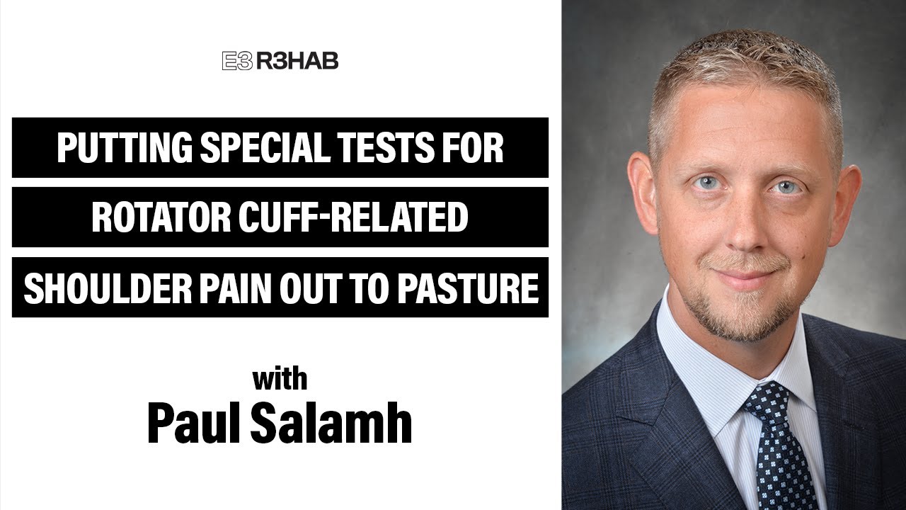 87. Putting Special Tests for Rotator Cuff-Related Shoulder Pain Out To ...