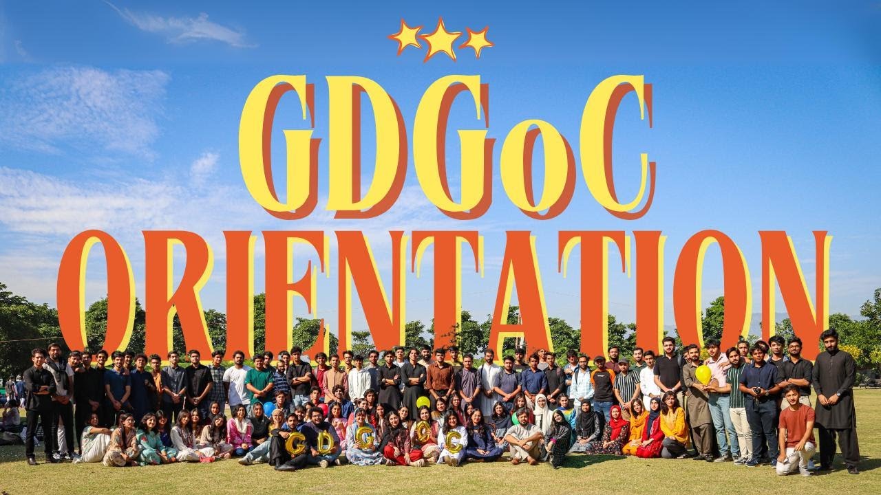 The Beginning of GDGoC FAST Islamabad [24-25] - YouTube