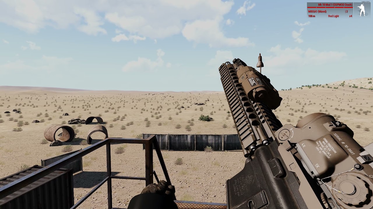 ArmA 3 Gun cooking off - YouTube