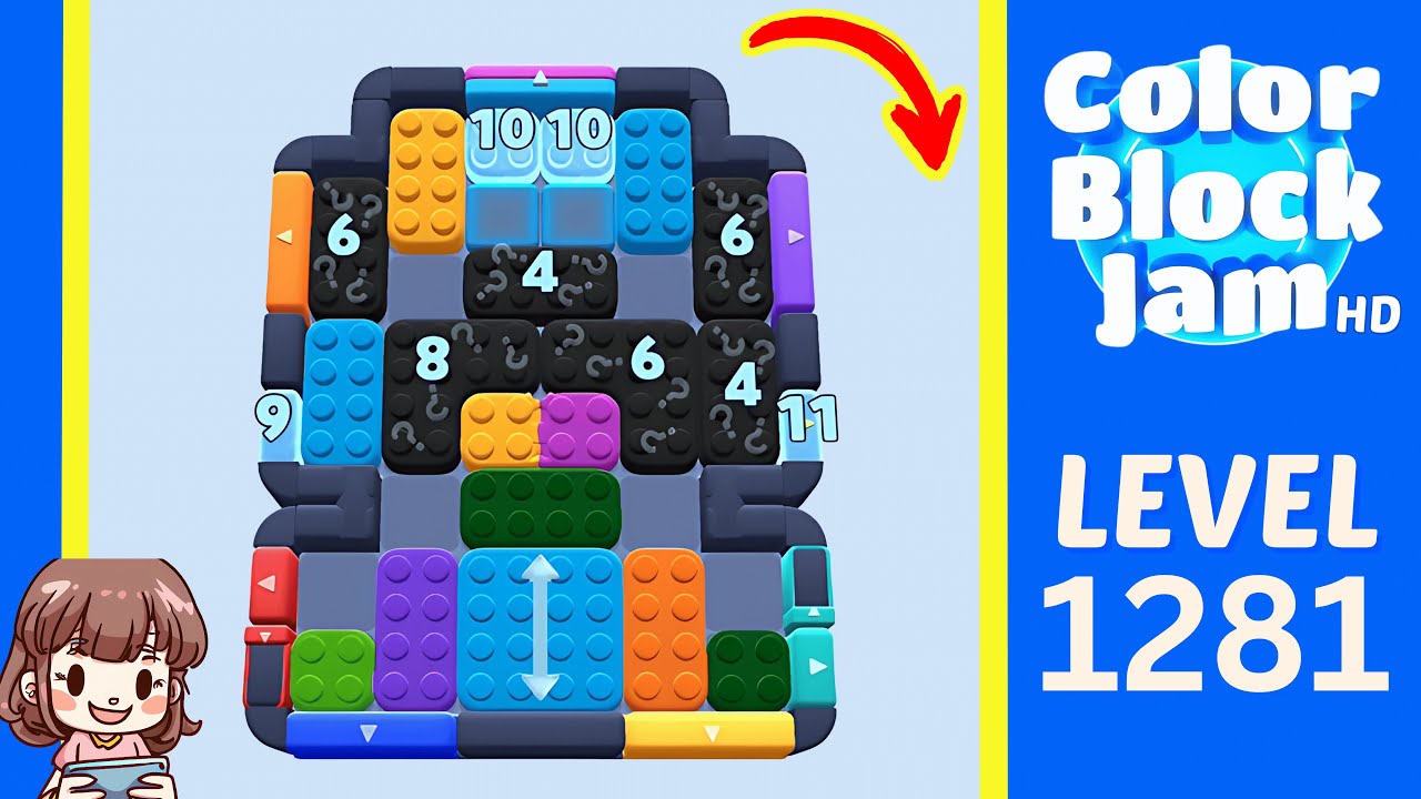 Color Block Jam Level 1281 Solution Walkthrough - YouTube