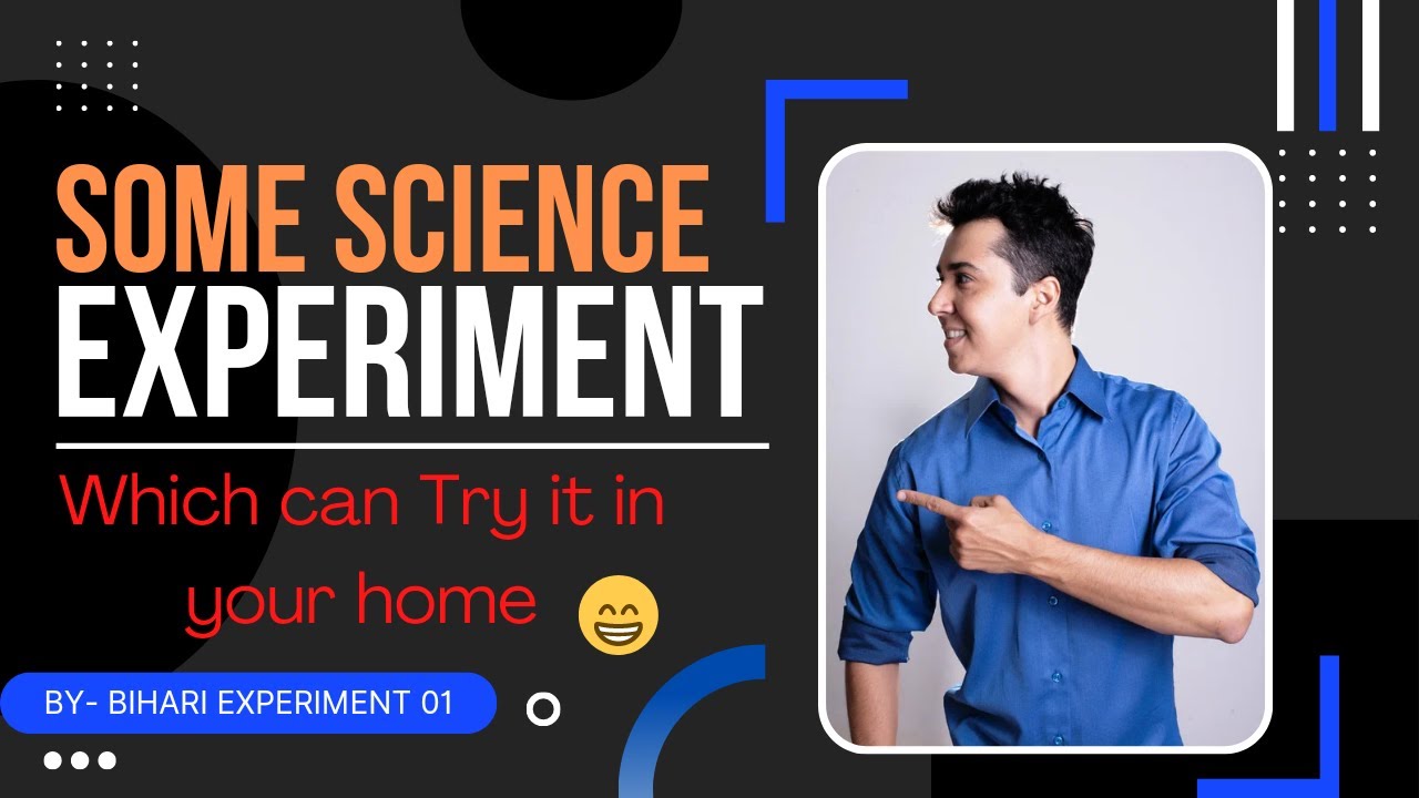 कुछ मजेदार साइंस एक्सपेरिमेंट| जिसे आप घर में कर सकते हैं|😱 First ...