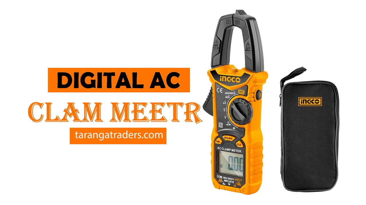 INGCO Digital AC Clamp Meter DCM6003 - YouTube