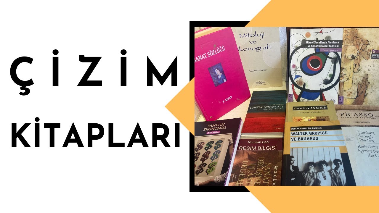 Çizim Kitapları - Sanat'a Yeni Başlayanlar için Kitap Önerileri - YouTube