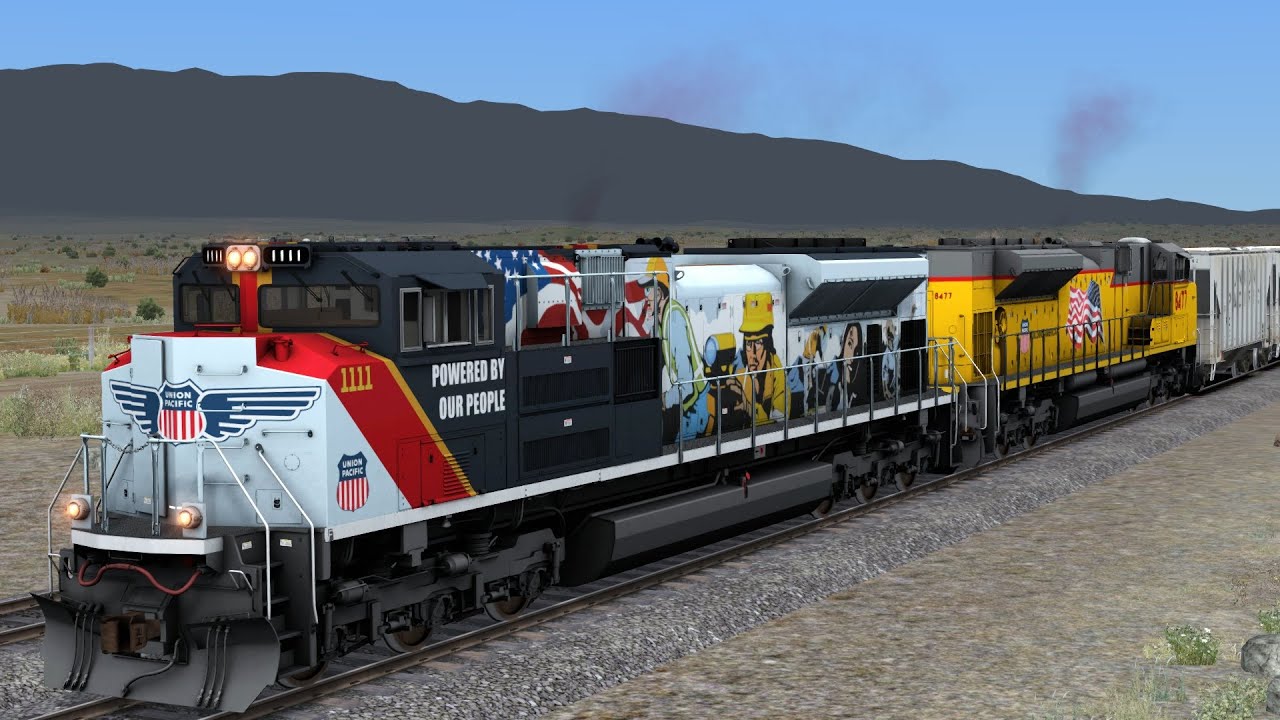 Train Simuator Classic Route Learning: Switch Point Simulations SD70ACE ...