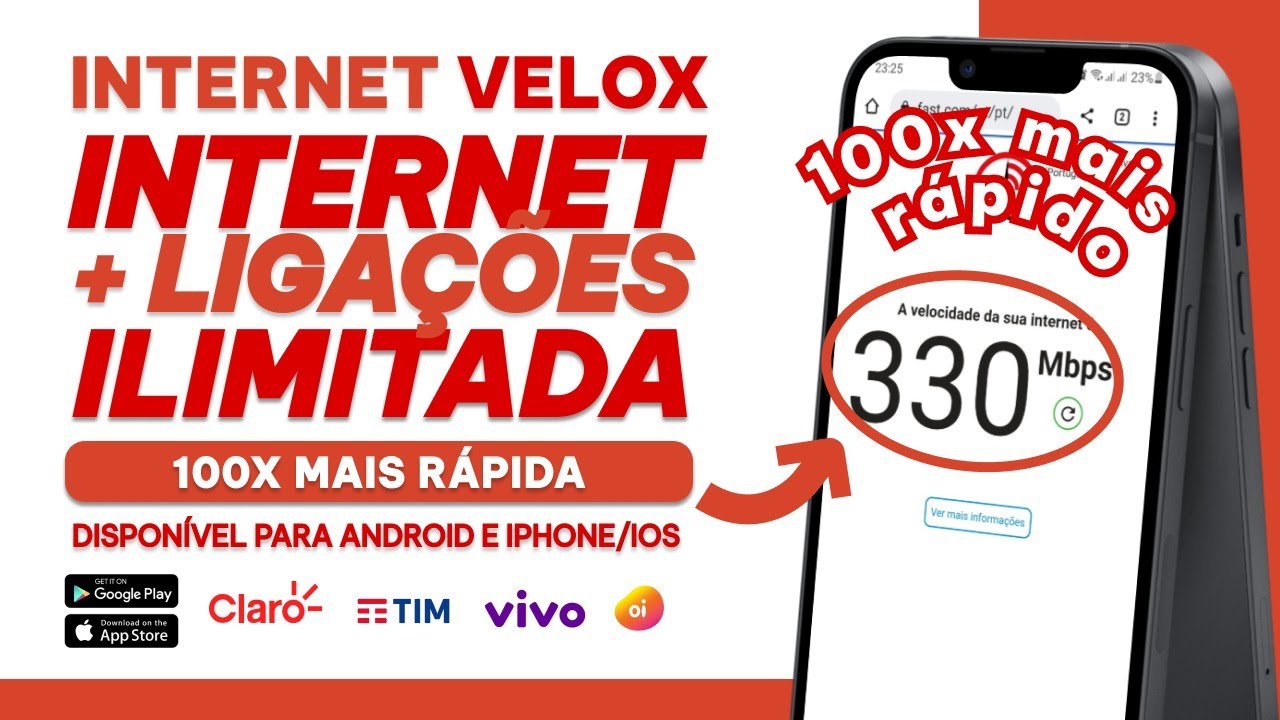 🌟 A Melhor Internet Ilimitada para Seu Android e iPhone! 🌐Atualizado - YouTube