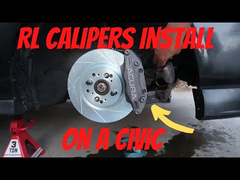 RL Calipers install