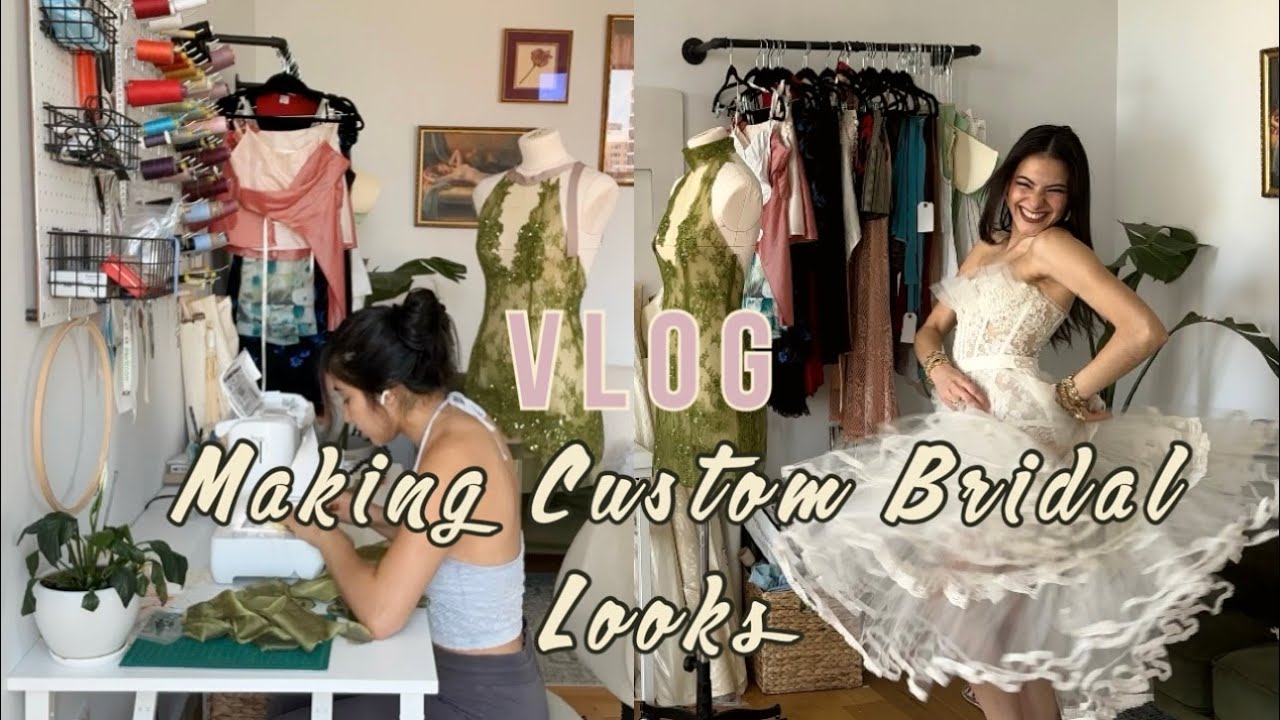 Making Custom Bridal Looks for Benulus / Wedding VLOG - YouTube