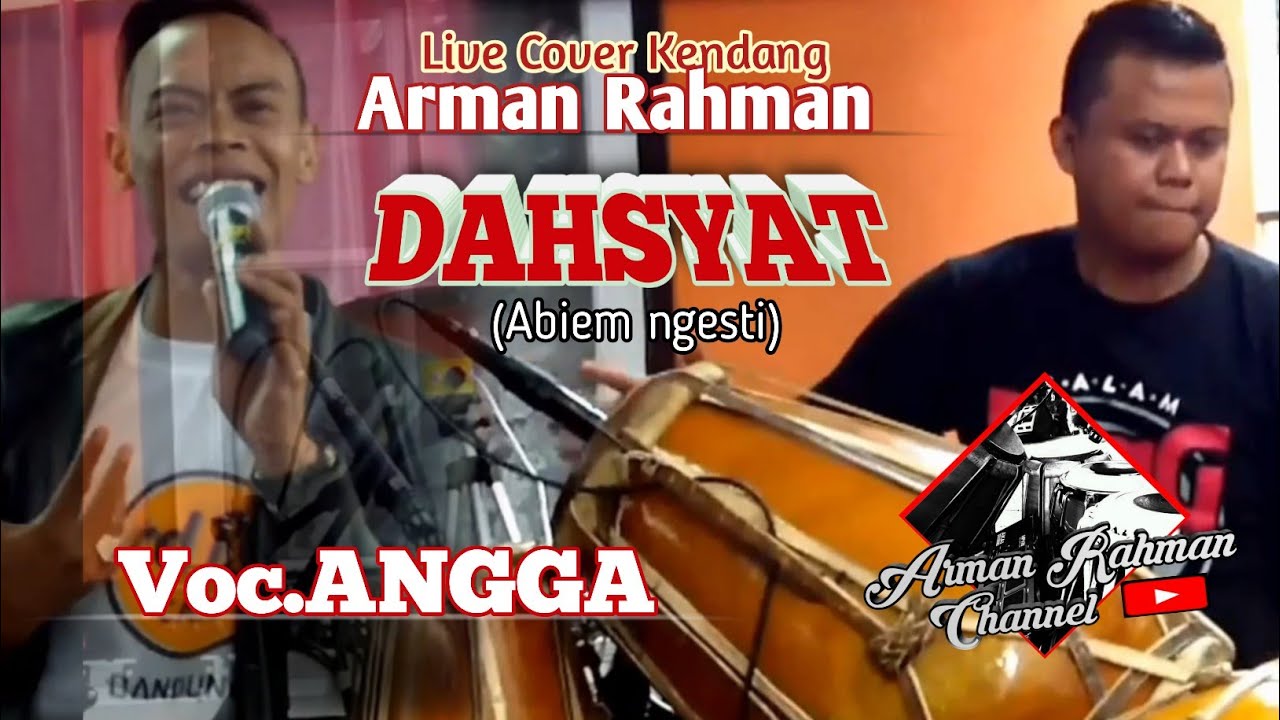 DAHSYAT - Voc Angga || Cover Arman Rahman - YouTube