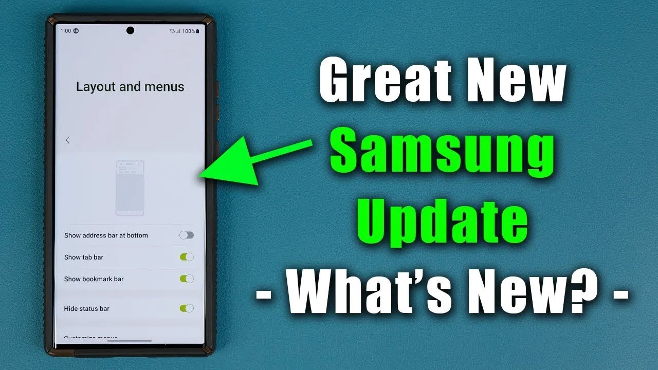 GREAT New Update For Many Samsung Galaxy Smartphones! - What's New ...