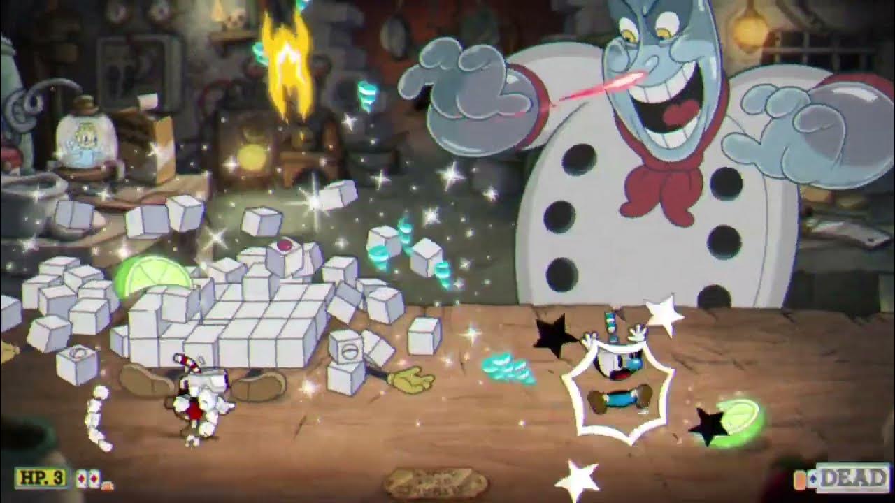 Cuphead Dlc Chef Saltbaker Final Boss Coop Youtube