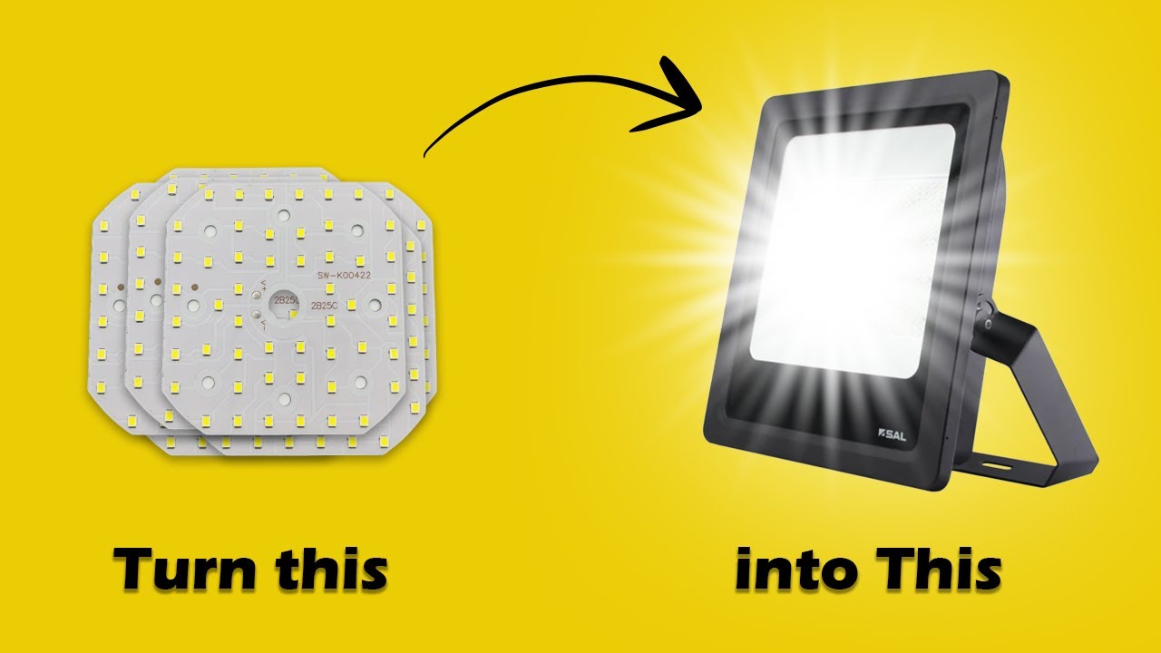 HOW TO MAKE BIG LED LIGHT AT HOME | IN Low Budget | MY MIND - YouTube