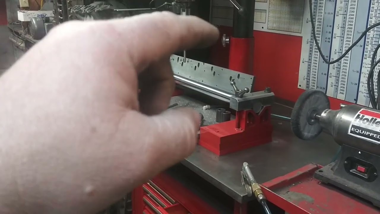 ALL HOME BUILT DIY CYLINDER HEAD SEAT AND GUIDE MACHINE WITH AIR FLOAT ...