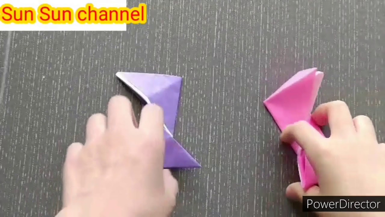 How to make a Ninja star? Sun Sun channel s12e4 - YouTube