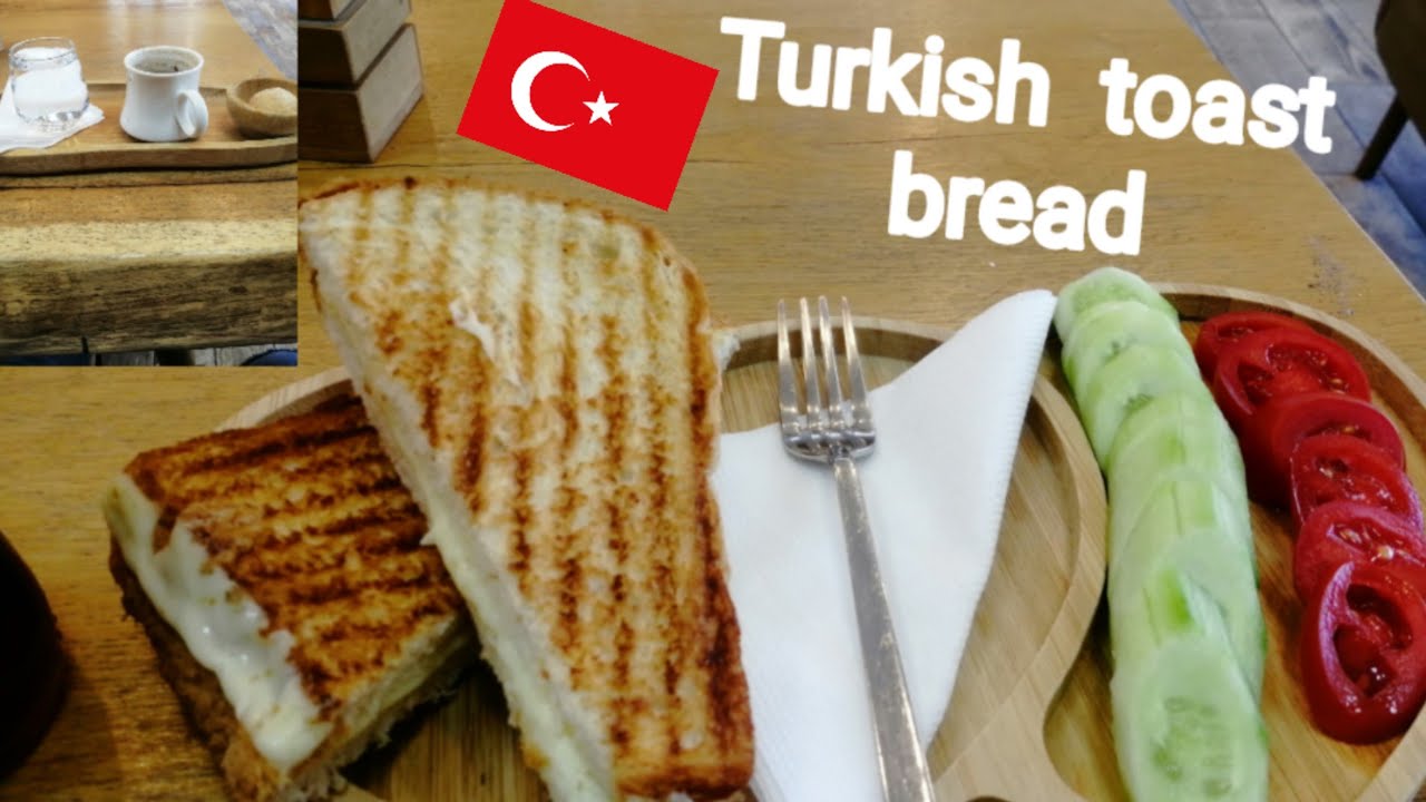 🟣Eating in Turkish Restaurant in İstanbul Turkish Toast Bread Tomatoes ...