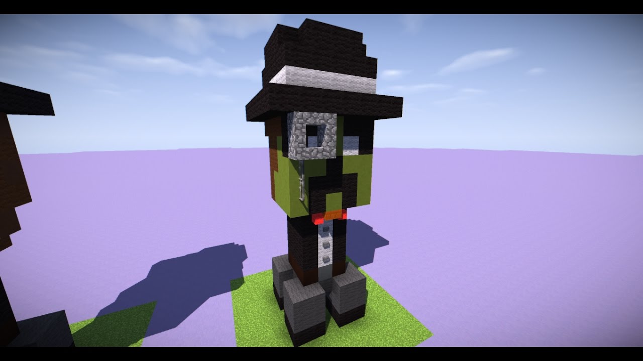 Creeper Build Minecraft _ Minecraft Creeper Farm Bauen – RJUOJI