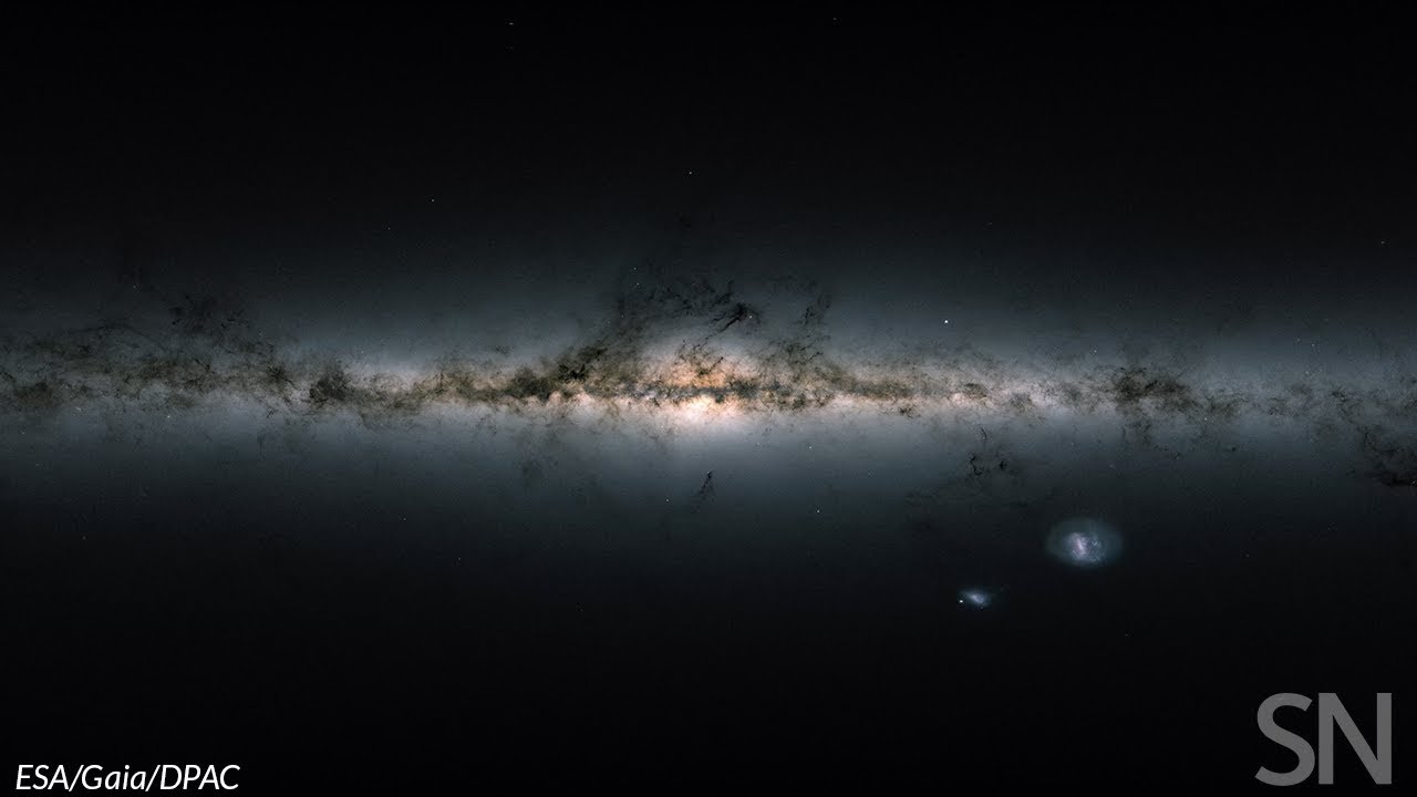 Explore a 360-degree view of GAIA's sky | Science News - YouTube