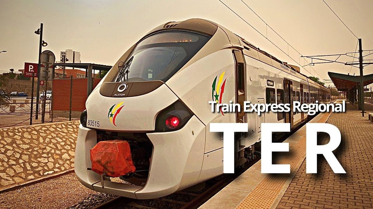 Dakar SENEGAL - Allons visiter le Train Express Régional TER - YouTube