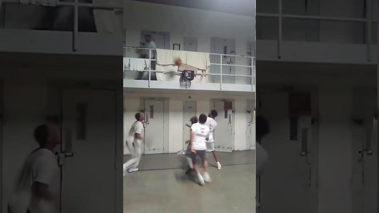 Prison Basketball Game - YouTube