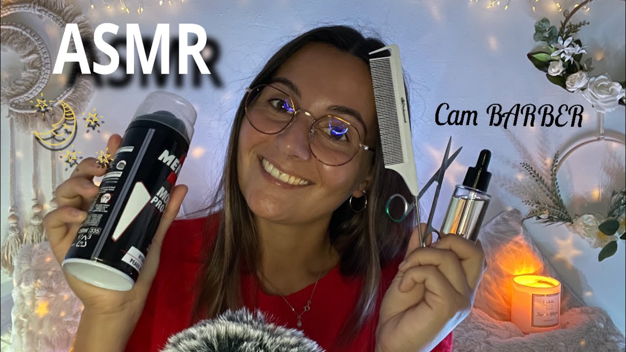 ASMR ~ Roleplay Barbier💈- Ton RDV rasage, coupe, soin & massage ️🪒 ...