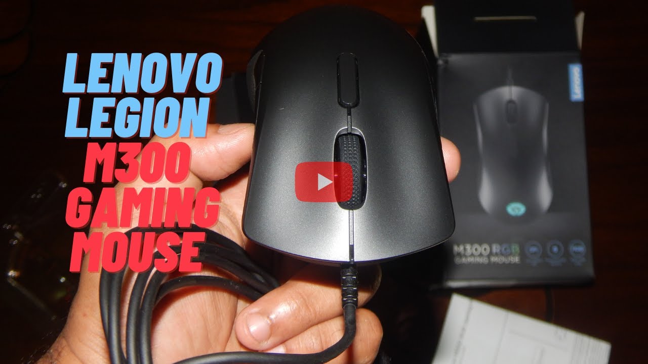Lenovo Legion M300 RGB Gaming Mouse. - YouTube