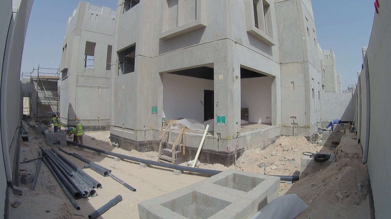 Ruwais housing complex expansion - YouTube