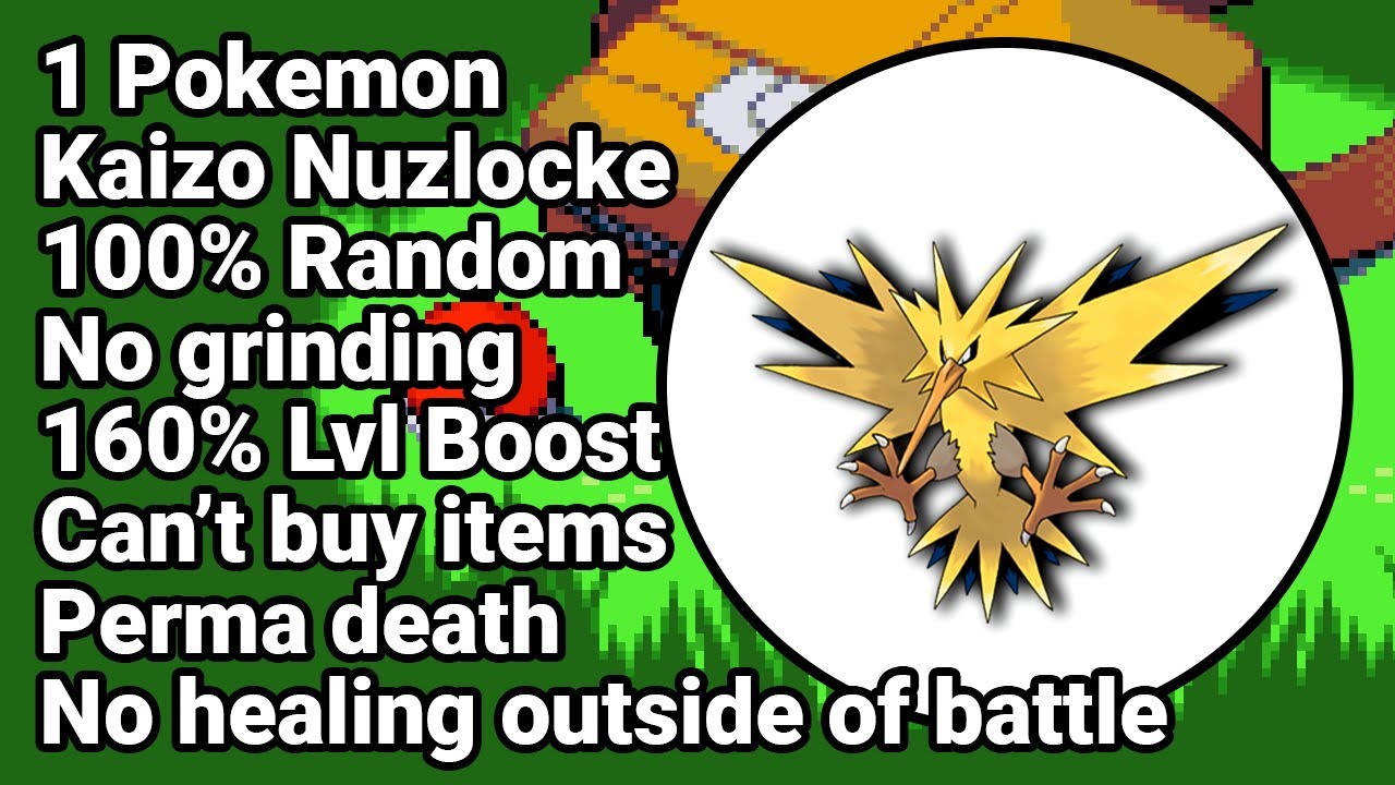 ZAPDOS IS BACK AND FEROCIOUS! | Pokemon Emerald Kaizo Ironmon - YouTube