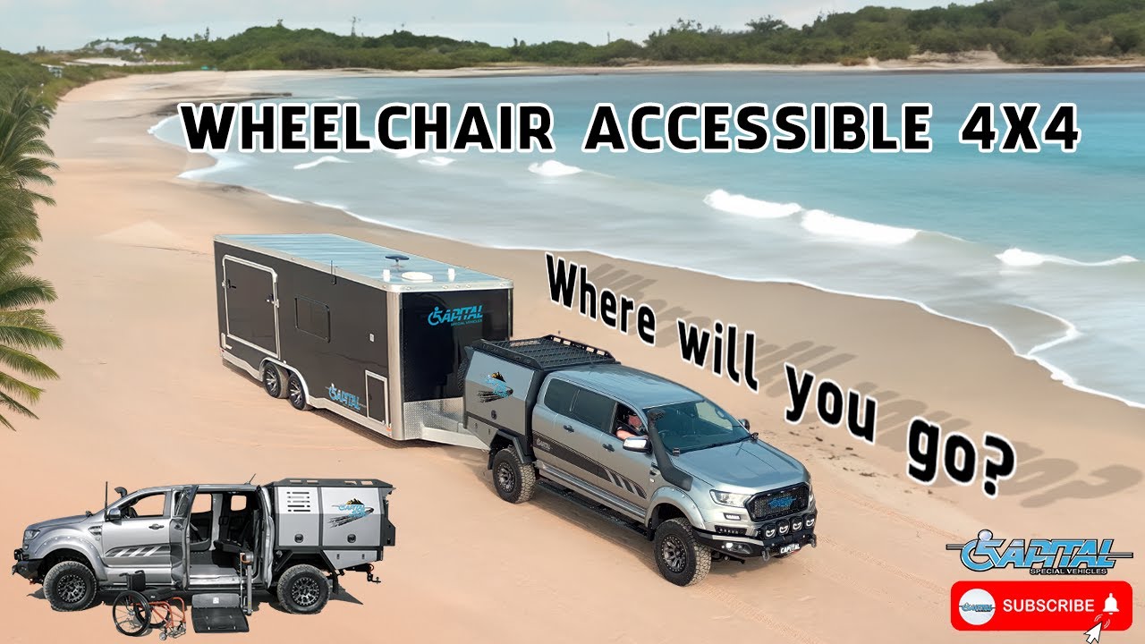 Off-Road Adventure: Wheelchair-Accessible 4x4 Ute with Hand Controls ...