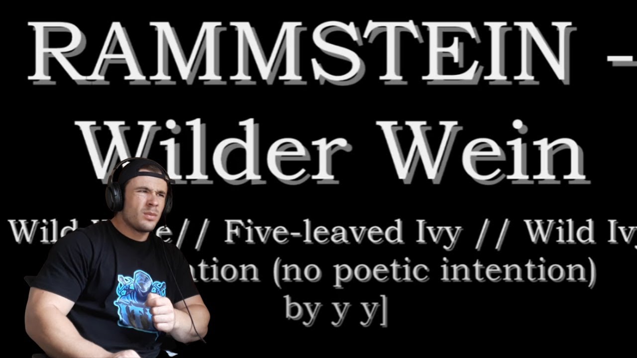 Bodybuilder Reacts - Wilder Wein - Rammstein - YouTube