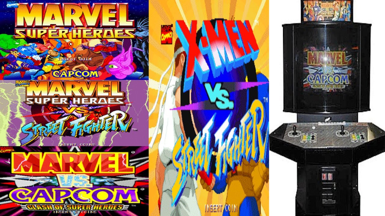 Roms | M.A.M.E | Saga Marvel vs Capcom + Marvel Super Heores (Link en ...