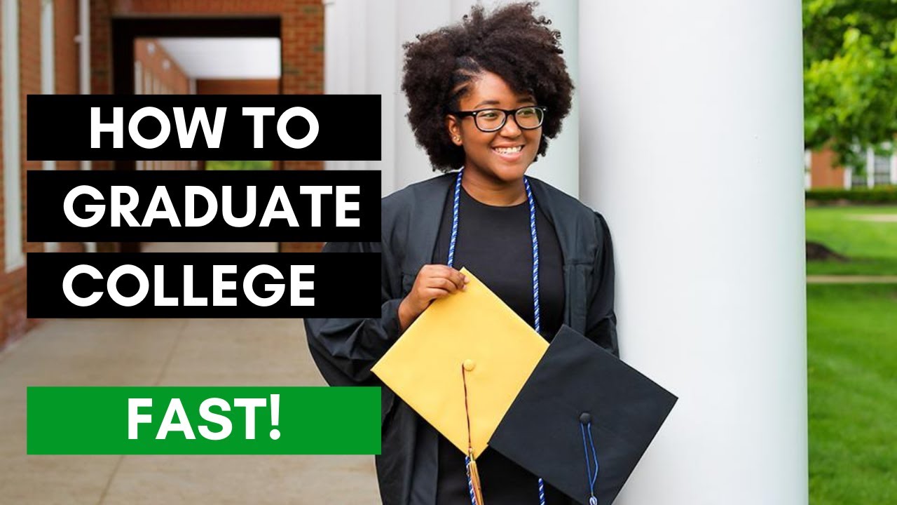 How to Graduate College Early | 6 Ways to Hack College - YouTube