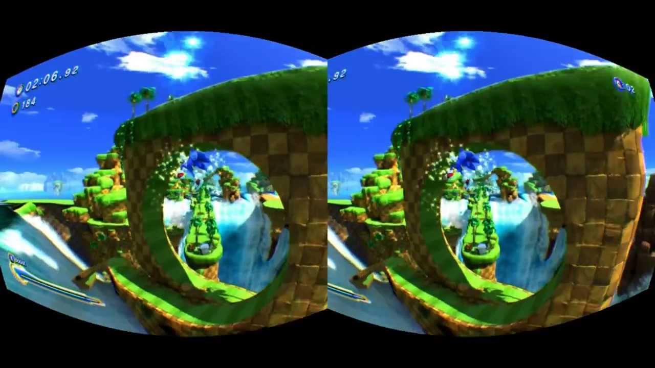 Oculus Rift - Sonic Generations [Green Hill Act 2] - YouTube