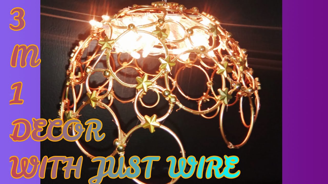 INDEPENDENCE DAY EASY DECOR IDEAS/DECOR WITH JUST WIRS /3 IN 1 DECOR ...