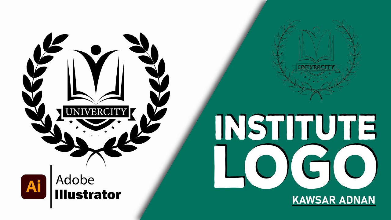 How To Make Educational Logo Design adobeillustratorCC2022 YouTube How To Make Educational Logo Design adobeillustratorCC2022 YouTube