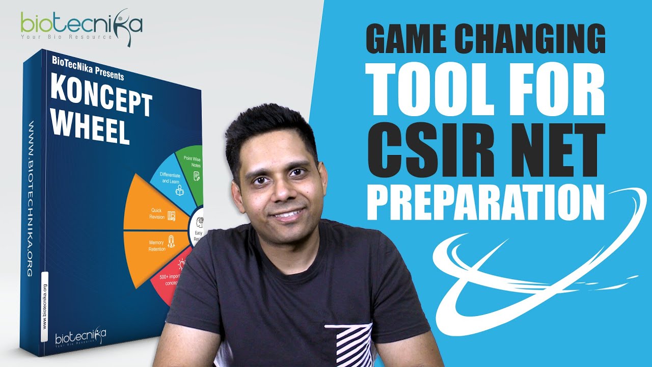 Game Changer Tool for CSIR NET Exam Preparation - Koncept Wheel - YouTube